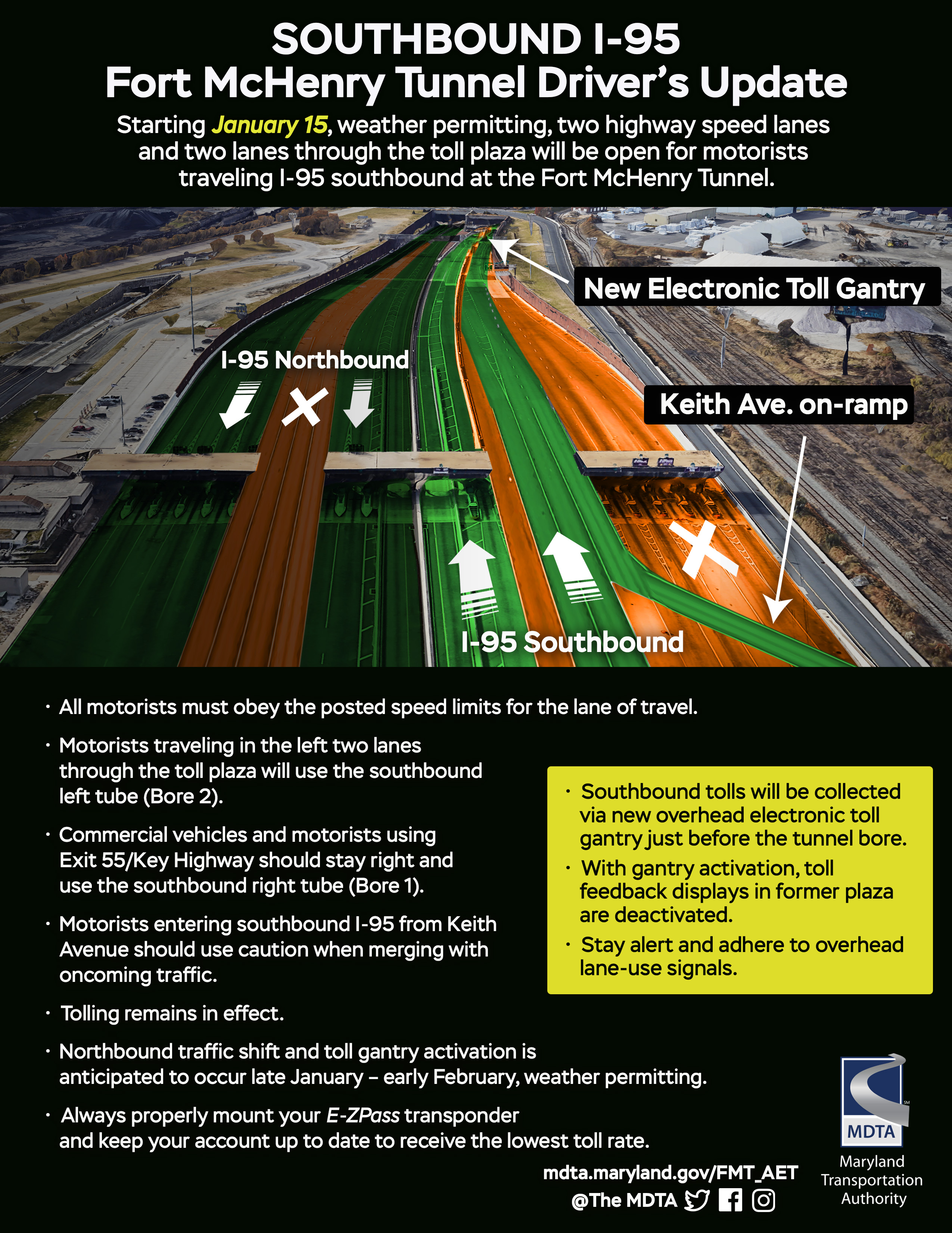FMT I-95 All Electronic (Cashless) Tolling | MDTA